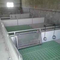 China Hot Dip Galvanized Piggery Farm Equipment PVC board Weaner Raised Farrowing Crate for sale