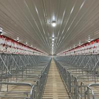 China Galvanized C Z Steel Poultry Farming Structures for sale