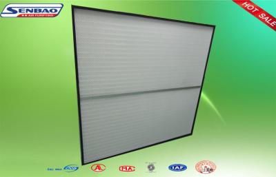China Large Air Flow Mini Pleat Hepa Filter / Clean Room Air Filter Home High Efficiency for sale