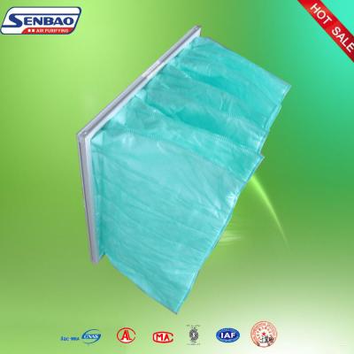China Sealed Breathable Medium Efficiency Pocket Primary Air Filter For Air Conditioner for sale