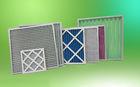 China Disposable HVAC Air Conditioning Synthetic Pleated Panel Air Filters Customized Size for sale