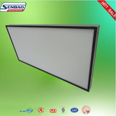 China Clean Room Air System Mini Pleated Industrial ULPA Hepa Air Filter for sale
