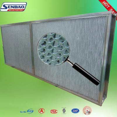 China Stainless Steel High Efficiency Air Filter H13 H14 Replacement Air Filters for sale