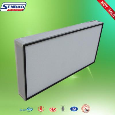 China High Efficiency Hepa Air Filters Fiber Glass Air Filter Home Media Ceiling Air Outlet for sale