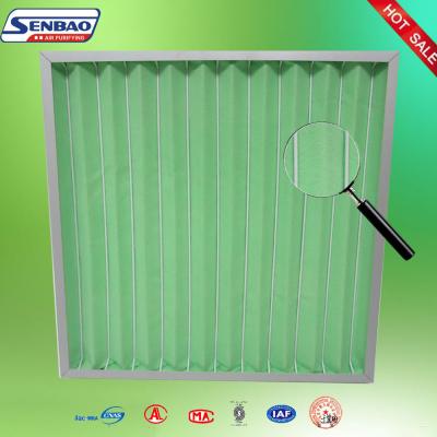 China Air Conditioner Pleated Pre Air Filters Industrial Air Handling Unit for sale