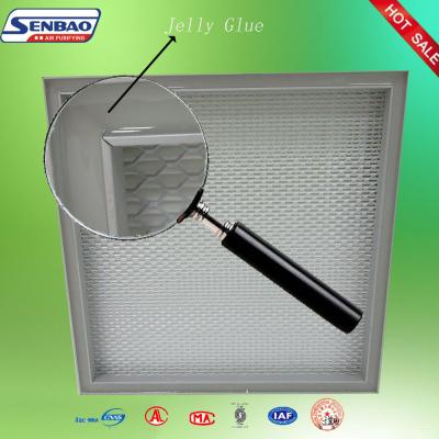 China Customized Hepa Air Filters Fiberglass Media Gel Seal Hepa Filter for sale