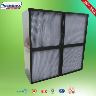 China H13 Central Air Conditioning Air Filter Aluminum Profiles AHU High Efficiency for sale