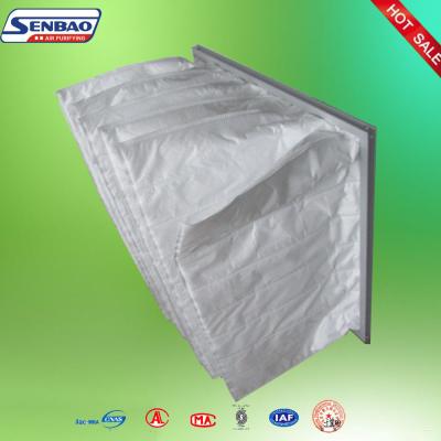 China White Medium Performance Synthetic Fiber  Air Filters For Ventilation System for sale