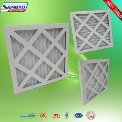 China Air Handling Systems House Air Filters Cardboard Frame Room Air Filters for sale