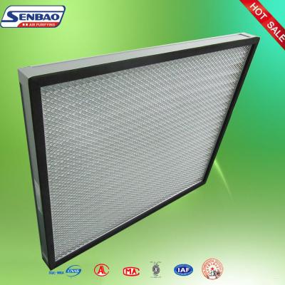 China Replacement Air Conditioning Air Filter Aluminum Frame Polyester Pre for sale