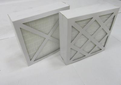 China Cardboard Frame Medium Efficiency Air Purifier Filters For Heating Ventilation And Conditioning for sale