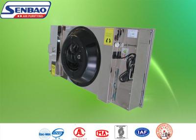China Clean Room Ceiling Fan Filter Hvac Air System Stainless Steel Frame for sale