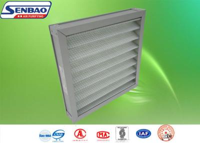 China Aluminum Frame Washable Pleated Panel Pre Air Filters For Ventilation System for sale