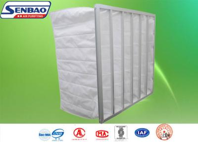 China Synthetic Fiber Secondary F5 Pocket Bag Air Filters For Ventilation System for sale