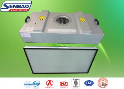 China Air Conditioning Clean Room Ceiling Low Noise FFU Hepa Fan Filter Units for sale