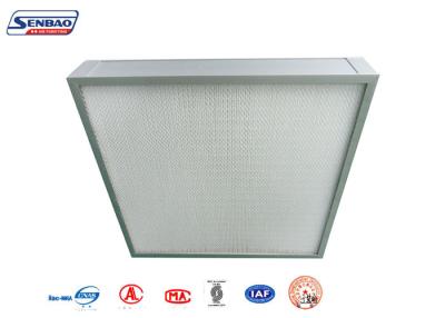 China Fiberglass Panel Pleated Air Conditioner Filter With HVAC System for sale