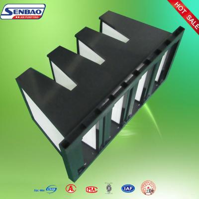 China Gas Turbine Air Handling Unit  Air Filter Plastic Frame High Efficiency for sale