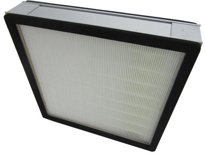 China High Efficiency Aluminum Frame Hepa Air Filters Clean Room Air System Pleated Panel for sale