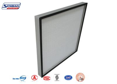 China Industrial Air Conditioning Hepa Air Intake Filters Aluminum Frame for sale