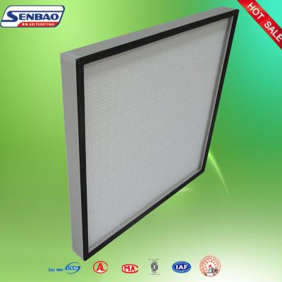 China Central Air Conditioner Fiberglass Pleated Panel Filters High Efficiency for sale