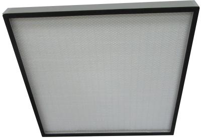 China 0.3um High Efficiency Air Filter Ultra Fine Glass Fiber Aluminum Frame for sale