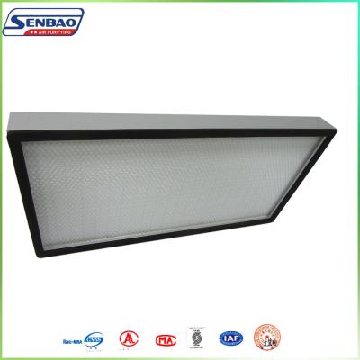 China Laminar Flow Air System Mini Pleated High Efficiency Air Filter Aluminum Frame for sale