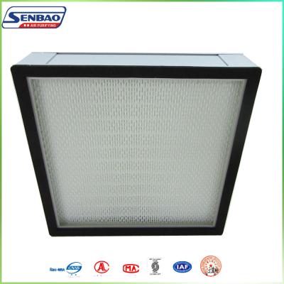 China Clean Room Hepa Air Filters Fiberglass Media Replacement Panel for sale
