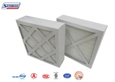 China Cardboard Frame High Efficiency Household Air Filters Aluminum Frame for sale