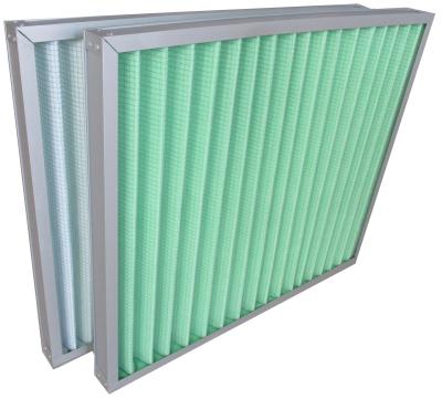 China Filteration System Panel Type Aluminum Frame Air Conditioner Air Filters G3 G4 for sale