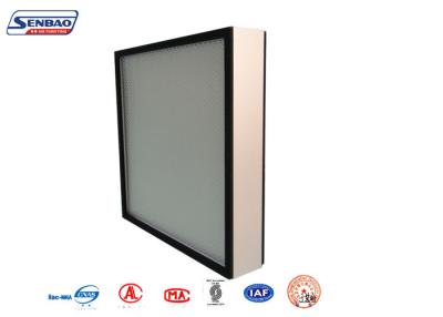 China Electricity Turbines Industry Fiberglass Media Pleated Panel Air Filters with Aluminium Frame for sale
