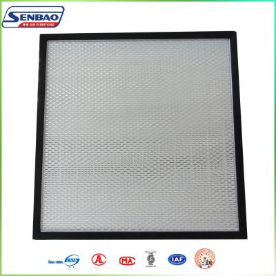 China Industrial Ventilation Mini Pleated High Efficiency Cassette Fine Filter Unit for sale