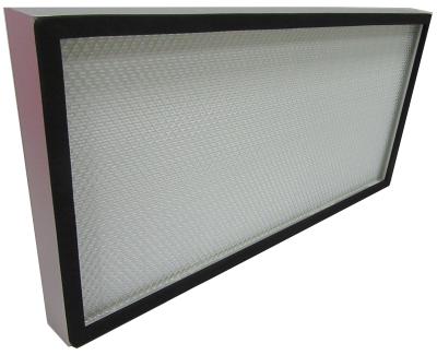 China HVAC System Air Purifier Hepa Filter  Black Gasket Double Side Mesh for sale