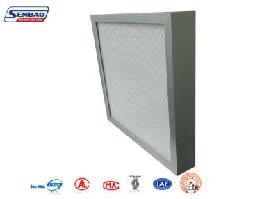 China Mini Pleated HEPA Air Filter for Microelectronics Industry Laminar Flow Air System for sale