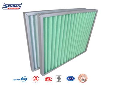 China Laboratory Clean Room Air Conditioning Air Filters with Synthetic Fiber Aluminum Frame for sale