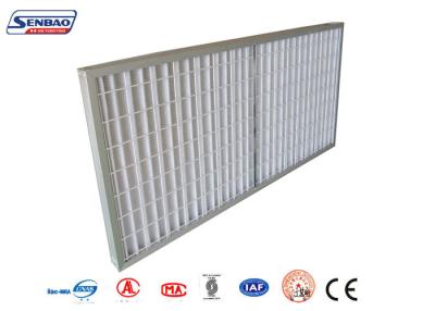China Biotechnology Industry Pleated Panel Air Filters for Clean Process Room Ventilation System for sale