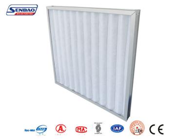 China Pleat Panel Pre Air Filters for Commercial Buildings Ventilation System for sale