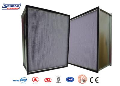 China Precise Instrument Industry Hepa Filtration System , Air Handlers System Fiberglass Media Hepa H13 Filter for sale