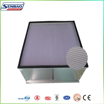 China Ceiling Ventilation System Fiberglass Air Filters for Medical Industry 100 Clean Room for sale