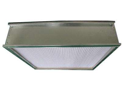 China Central Air Conditioner Pleated Panel Air Filters For Semi Conductor Industry Cleaning Room for sale