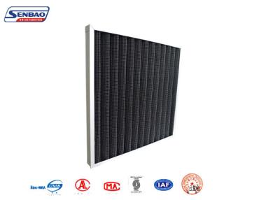 China Activated Carbon Fiber Pleated Panel Hepa Filter Replacement For Airport Ventilation System for sale