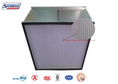 China Disposable Galvanized Steel Frame High Efficiency Air Filter with HV Fiberglass Media for sale