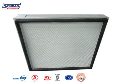 China High Efficiency HEPA Pleated Air Filters , Industrial Fiberglass Pleated Panel Filters for sale