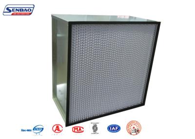 China Galvanized Frame Deep Pleated High Efficiency HEPA Air Filters for Gas Turbine for sale
