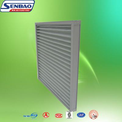 China Washable Replaceable G3 / G4 Pleat Panel Prefilter For HVAC Systems for sale
