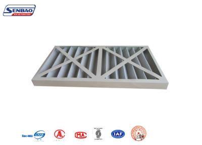 China G3 G4 Ventilation System Cardboard Frame Polyester Pleated Panel Pre Filters for sale