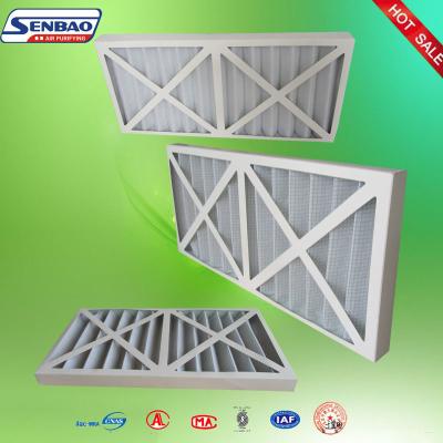 China Disposable Paper frame Panel Pre Air Filter For AHU System for sale