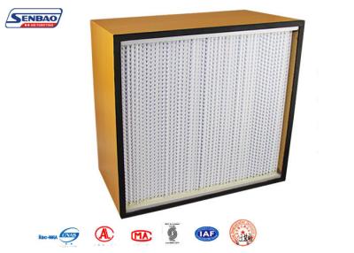 China ULPA U15 U16 U17 Cleanrooms Air Filter hepa filter h11 h12 h13 h14 for sale