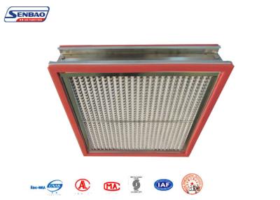 China High Temperature Resistance Thermostability High Temp Hepa Filter for Pharmaceutical for sale