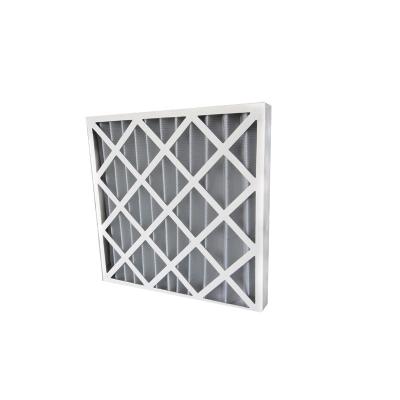China High Efficiency Pleated Panel Air Filters for sale