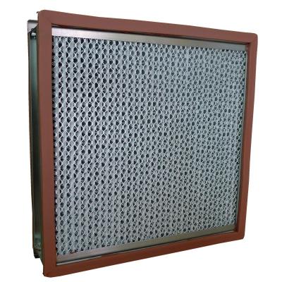 China Aluminum Foil Portable High Temp Hepa Filter Air Conditioning Air Filters for sale